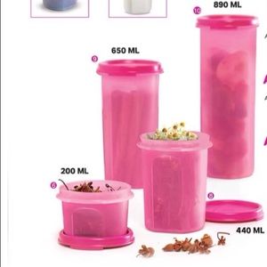 Tupperware | Kitchen | Tupperware Modular Mates Round Container Set Of ...